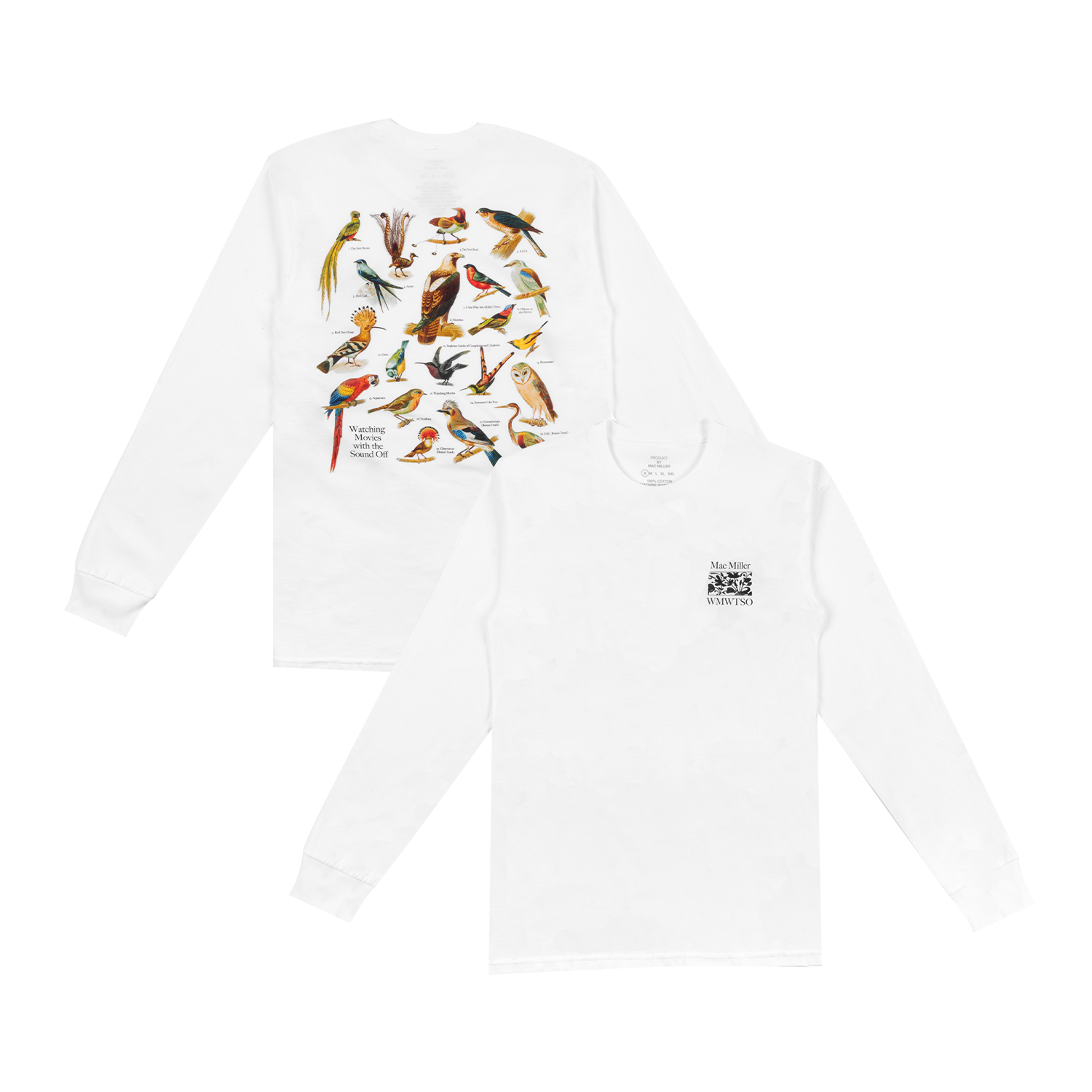 BIRD WATCH LONG SLEEVE – Mac Miller Store
