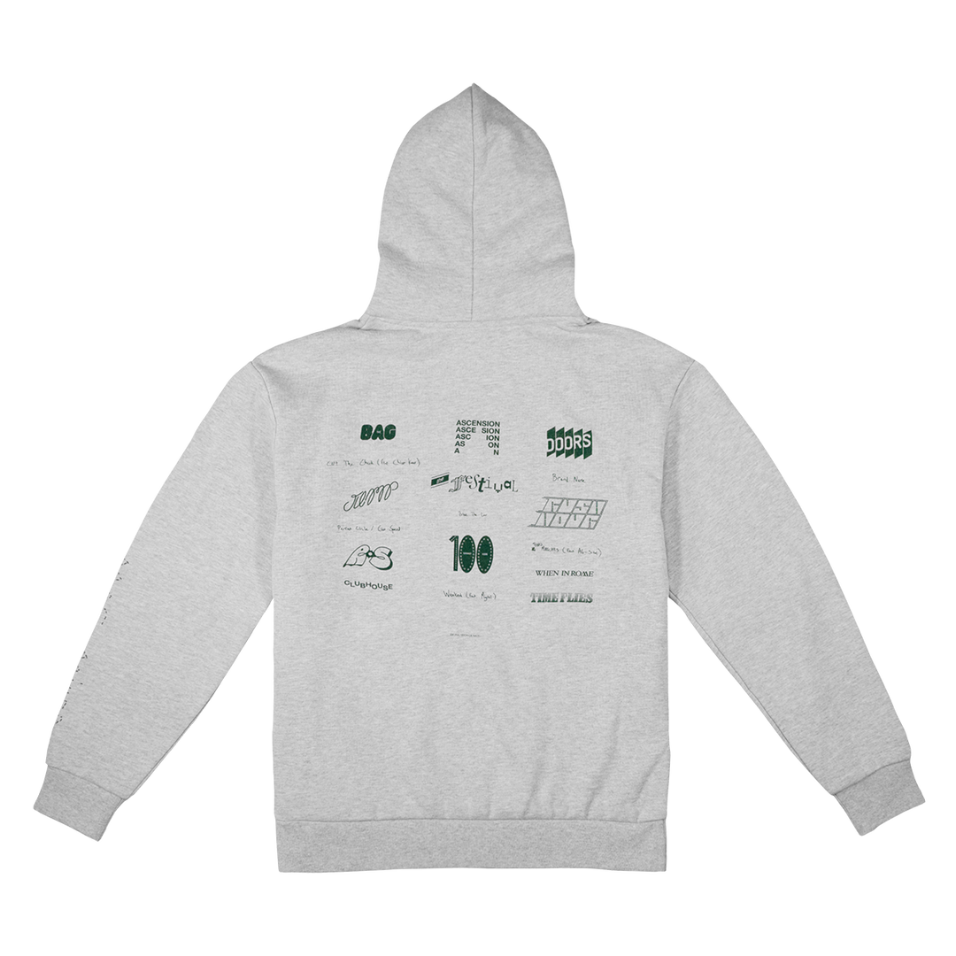 TRACKLIST HOODIE – Mac Miller Store