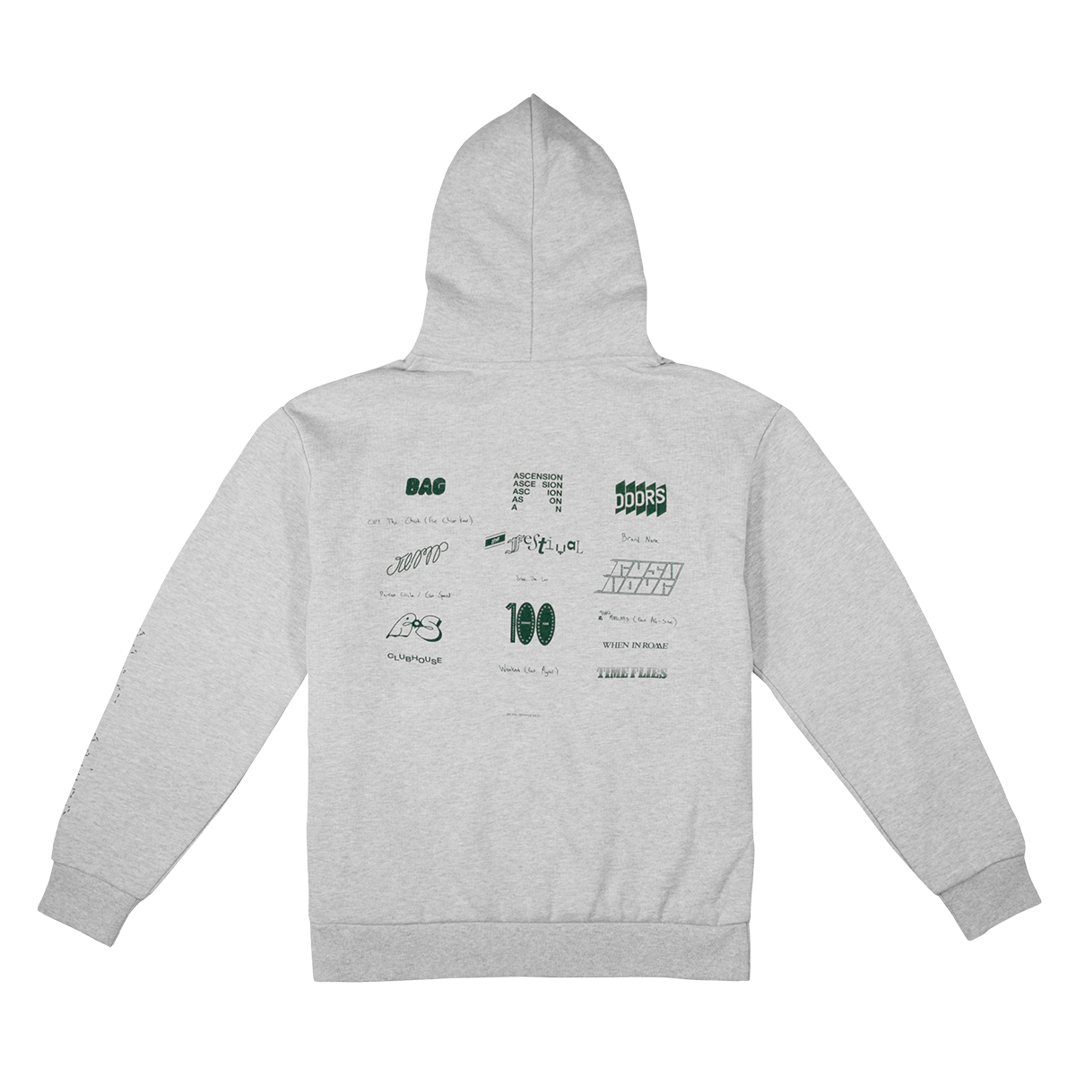 TRACKLIST HOODIE – Mac Miller Store