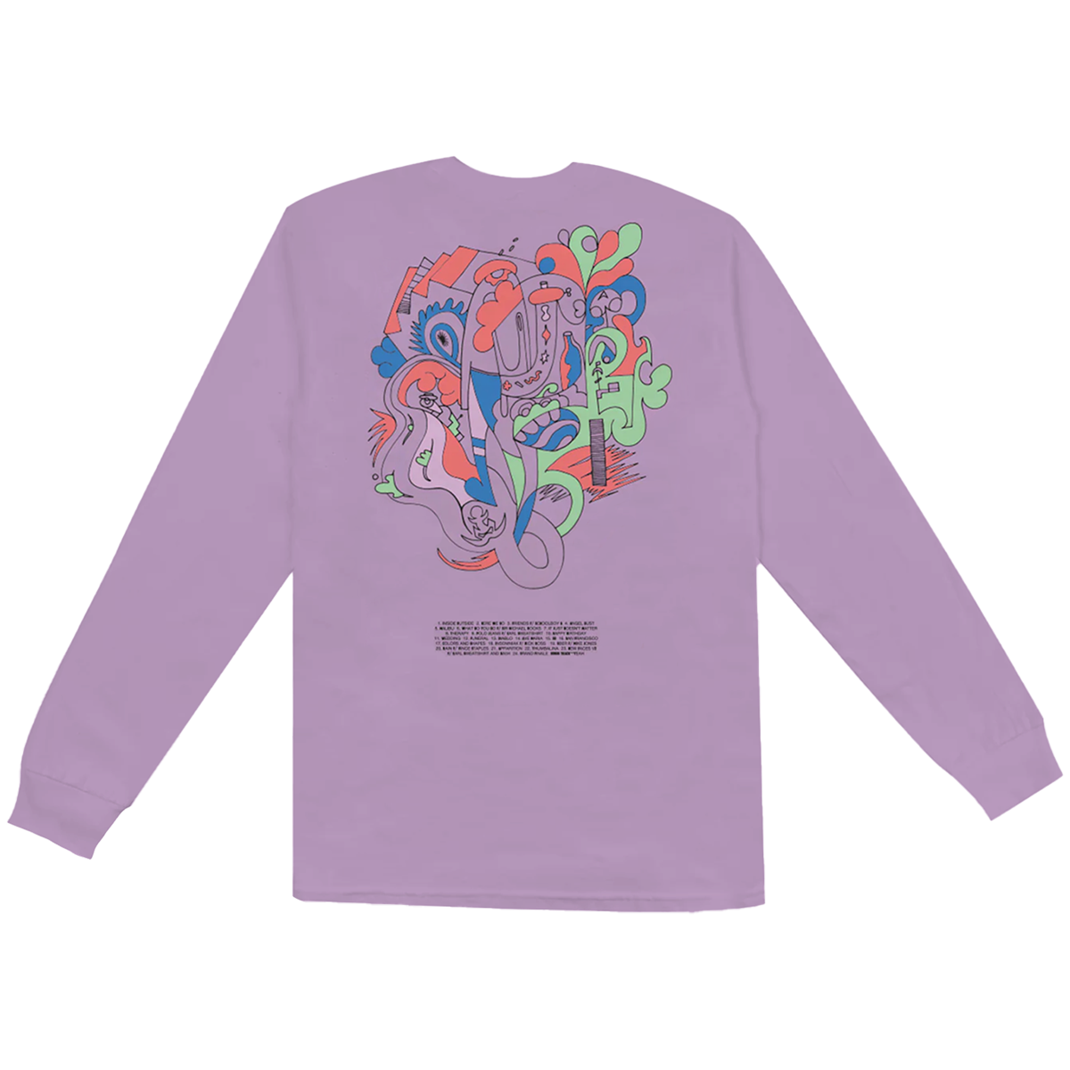 FACES SMILE PURPLE LONGSLEEVE – Mac Miller Store