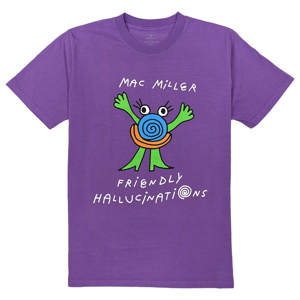FRIENDLY HALLUCINATIONS TEE – Mac Miller Store
