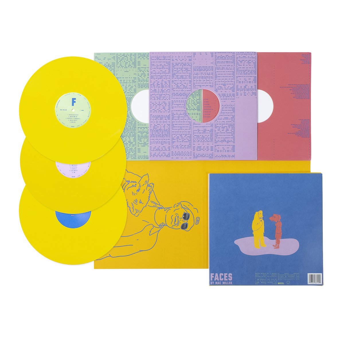 FACES YELLOW EDITION VINYL – Mac Miller Store