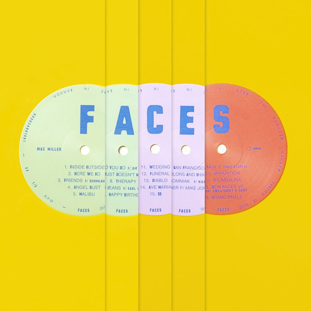 FACES YELLOW EDITION VINYL – Mac Miller Store