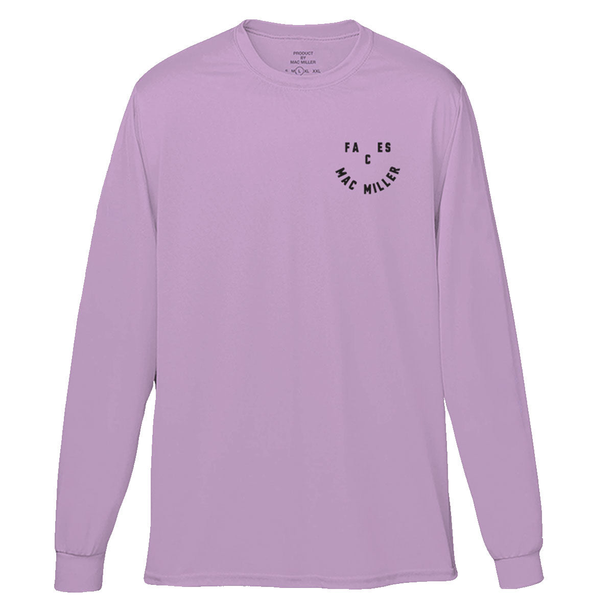 FACES SMILE PURPLE LONGSLEEVE – Mac Miller Store